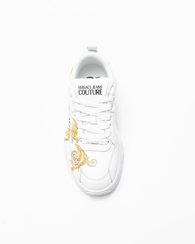 Sapatilhas brancas Versace Jeans Couture Stargaze 74VA3SF4 Branco - 492 ...