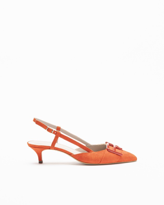 PROF A7PV24 Orange Slingback shoe - 50-A7PV24-11 | PROF Online Store