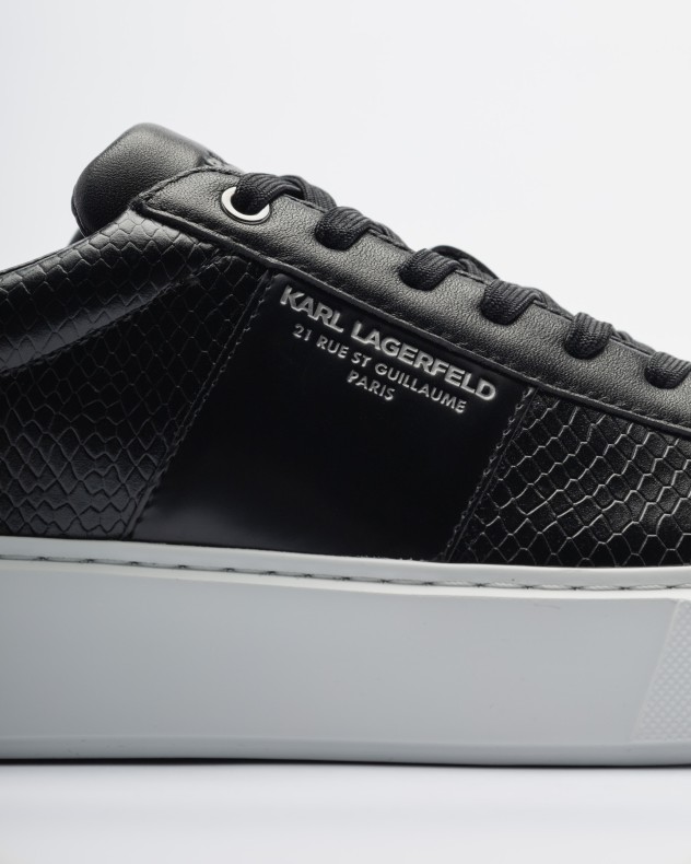 Karl Lagerfeld MAXI KUP RSG Band Python Black Sneakers - 176-52221P-01 ...