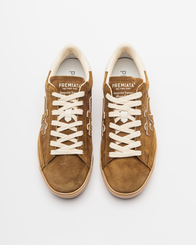 Premiata STEVEN 6973 Camel Sneakers - 340-ST6973-04 | PROF