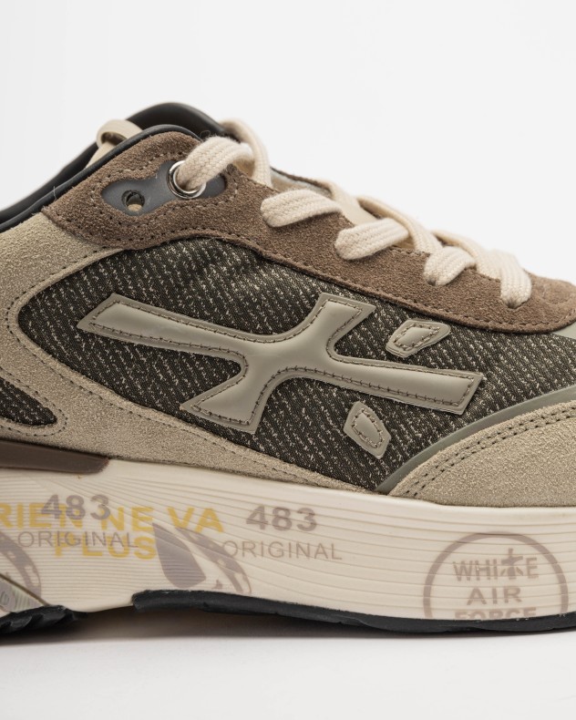 Premiata MOERUN 6895 Grey Sneakers - 340-MO6895-08 | PROF Online Store