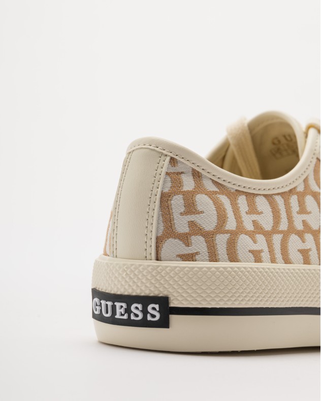 Sapatilhas Guess FLPCAR Dourado - 14-FLPCAR-30 | PROF