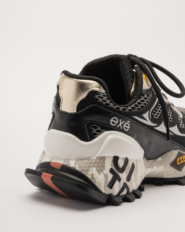Exé 134-33 Black Sneakers - 33-134-33-01 - PROF