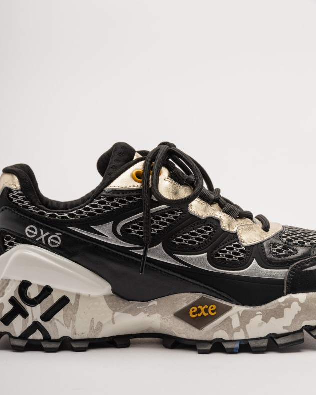 Exé 134-33 Black Sneakers - 33-134-33-01 - PROF