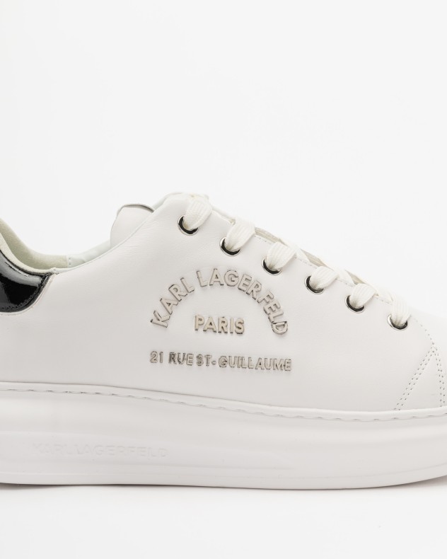Karl Lagerfeld Kapri Mens Metal Maison Karl White White sneakers - 176 ...