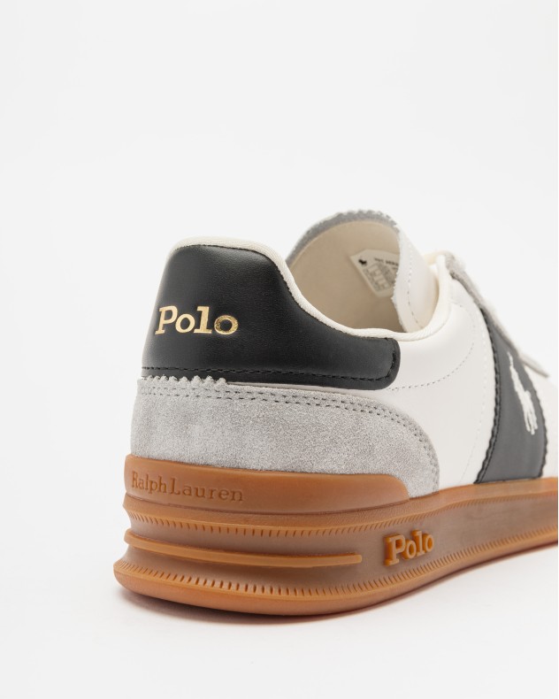 Polo Ralph Lauren 809956119 White Sneakers - 448-956119-00 | PROF