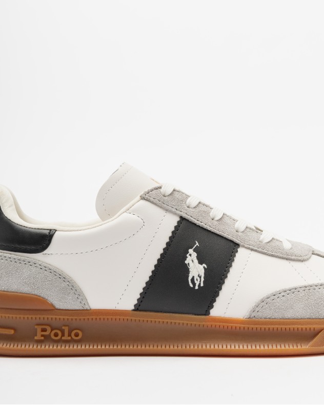 Polo Ralph Lauren 809956119 White Sneakers - 448-956119-00 | PROF