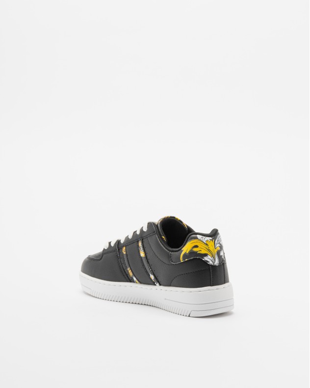 Sapatilhas Versace Jeans Couture 78VA3SJ7 Preto - 492-783SJ7-01 | PROF ...