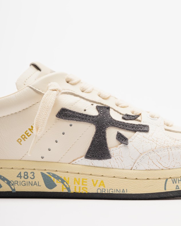 Sneakers Premiata BSKT CLAY 6775 Bianco - 340-BC6775-00 - PROF