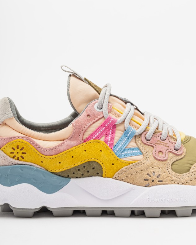 Flower Mountain YAMANO 3 WOMAN Green Sneakers - 254-YAM3WC-10 | PROF