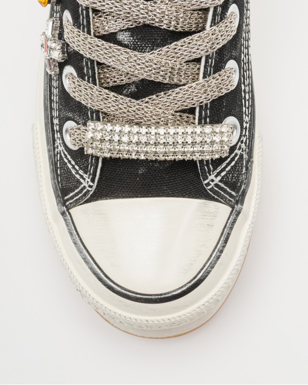 High-Top-Sneaker Nan-Ku Couture DSA-14 Schwarz - 63-DSA-14-01 - PROF