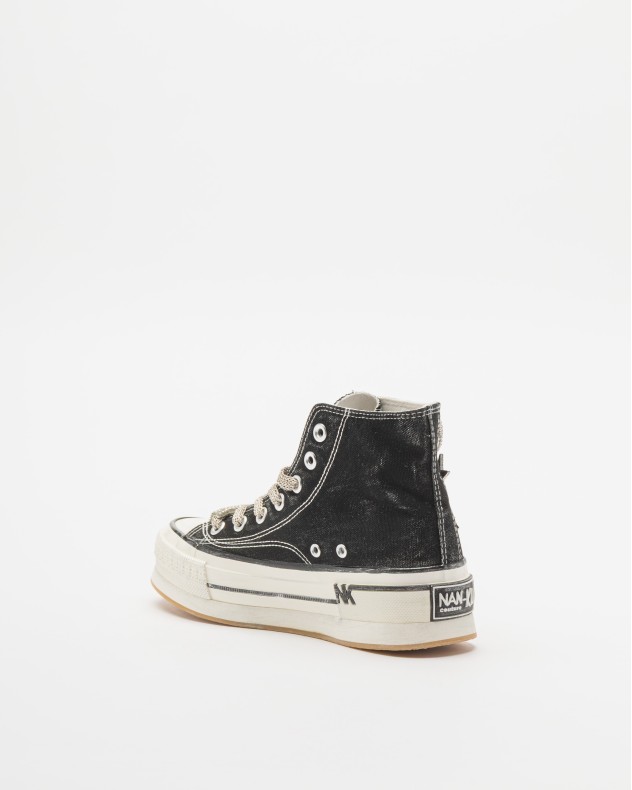 High-Top-Sneaker Nan-Ku Couture DSA-14 Schwarz - 63-DSA-14-01 - PROF