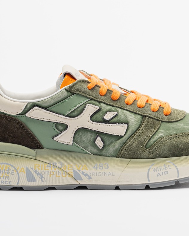 Premiata MICK 7244 Green Sneakers - 340-MI7244-10 | PROF