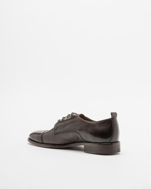 PROF 7206 Brown Derby shoes - 22-7206-15 - PROF