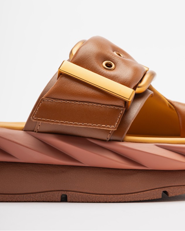 4ccccees MELLOW GLOW Camel Sandals - 385-MGLOW5-04 | PROF