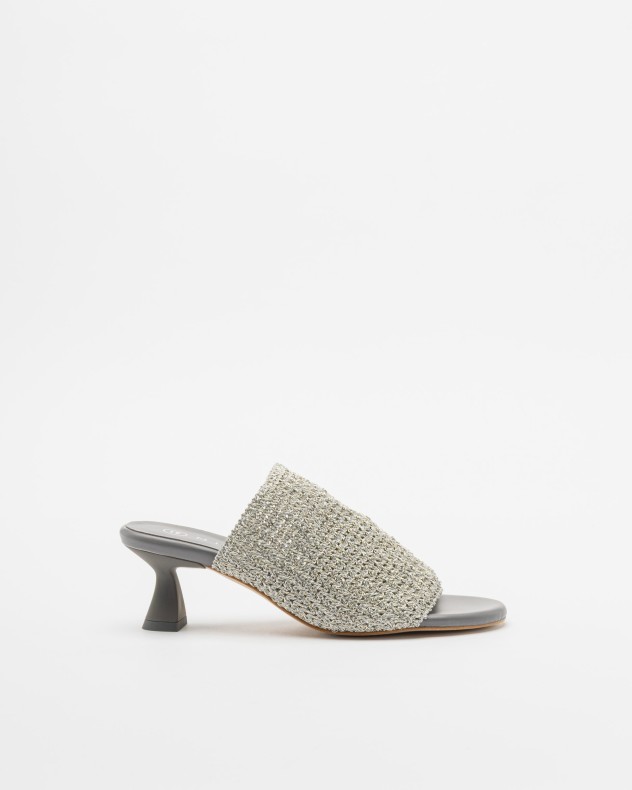 Miista Marilia Silver Clogs - 80-MARILIV-31 - PROF