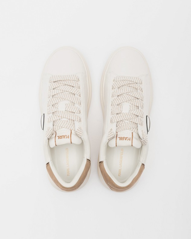 Sapatilhas brancas Karl Lagerfeld Kapri Lug Karl NFT Branco - 176-57530 ...